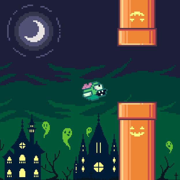 Halloween Flappy Bird